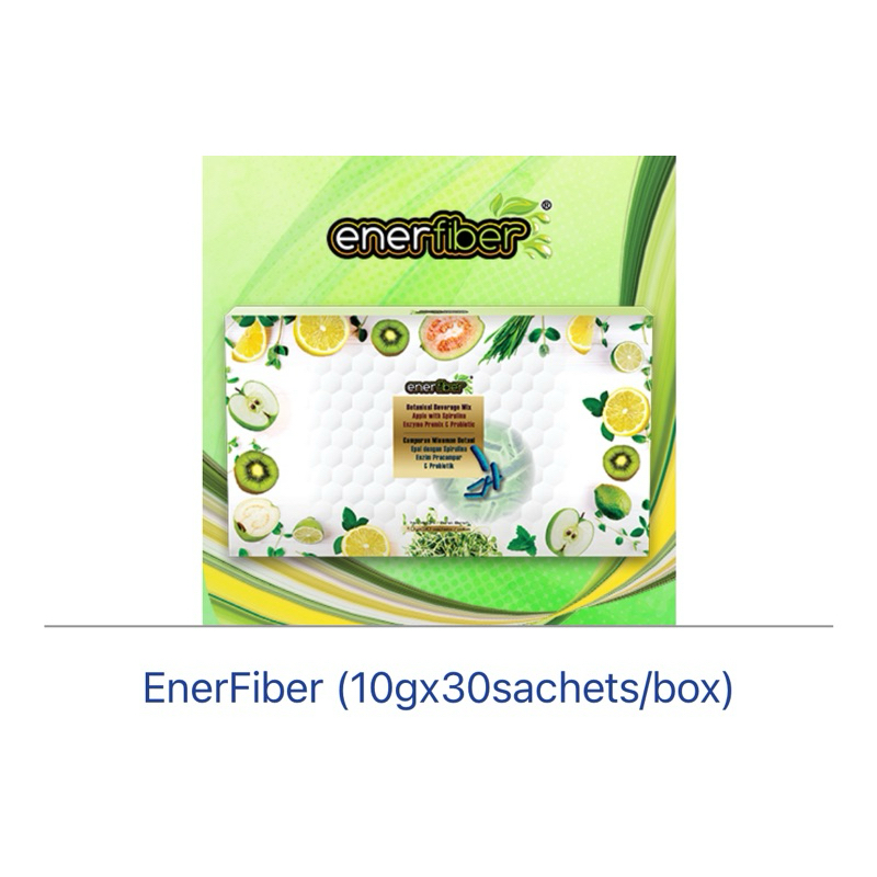 Enerfiber-Campuran Minuman Botani Epal dengan Spirulina (Loose/per ...