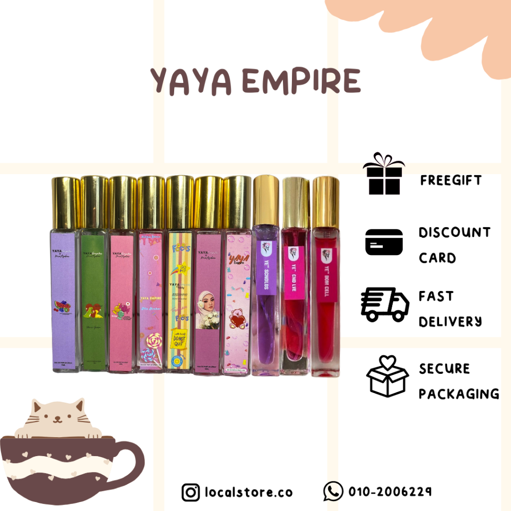 YAYA EMPIRE Perfume 10ml for HER | READYSTOCK | Shopee Malaysia