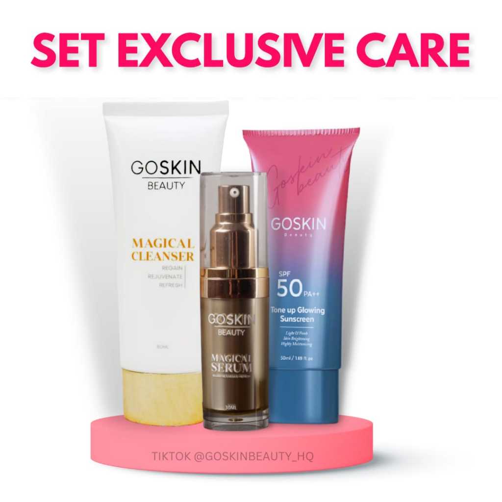 Goskin Sunscreen Serum Cleanser Cream Physical Makeup Tinted Foundation ...