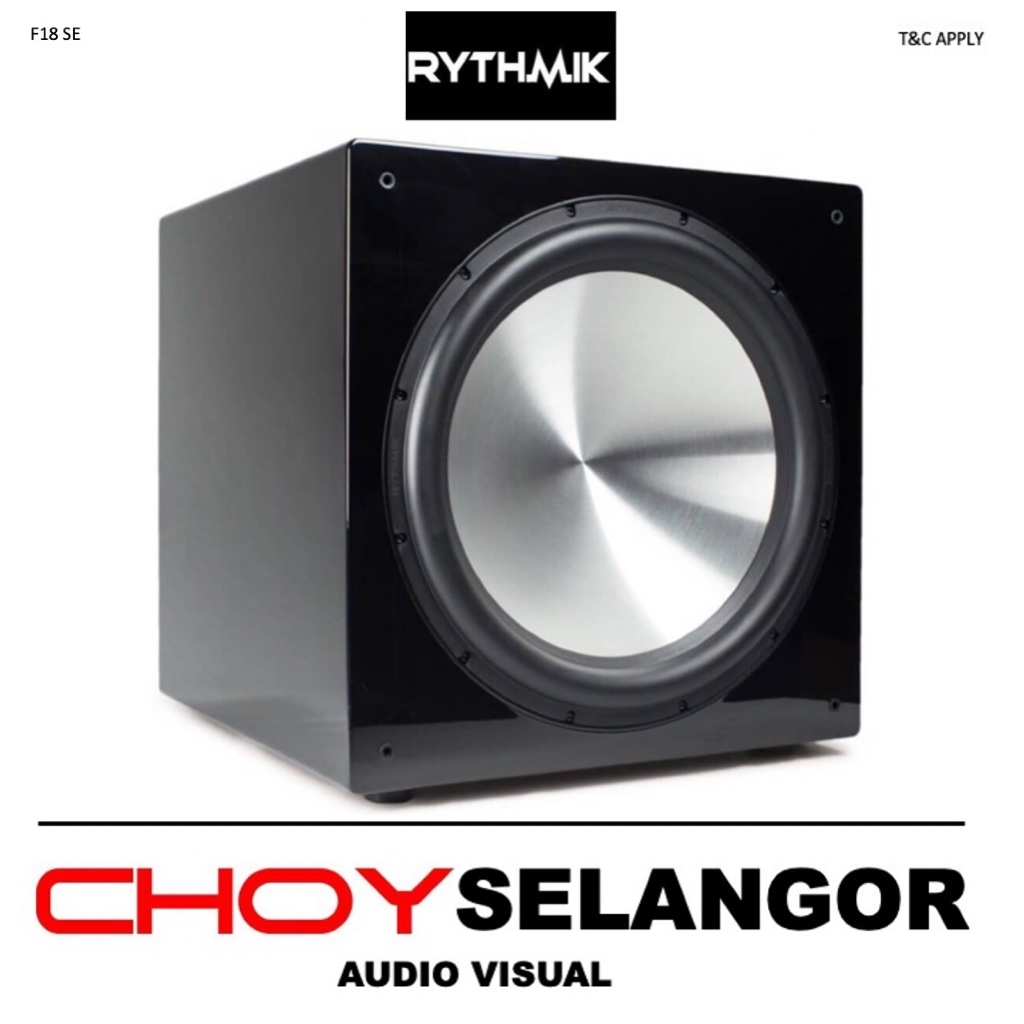 Rythmik F18 SE Direct Servo subwoofer 18″ | Shopee Malaysia
