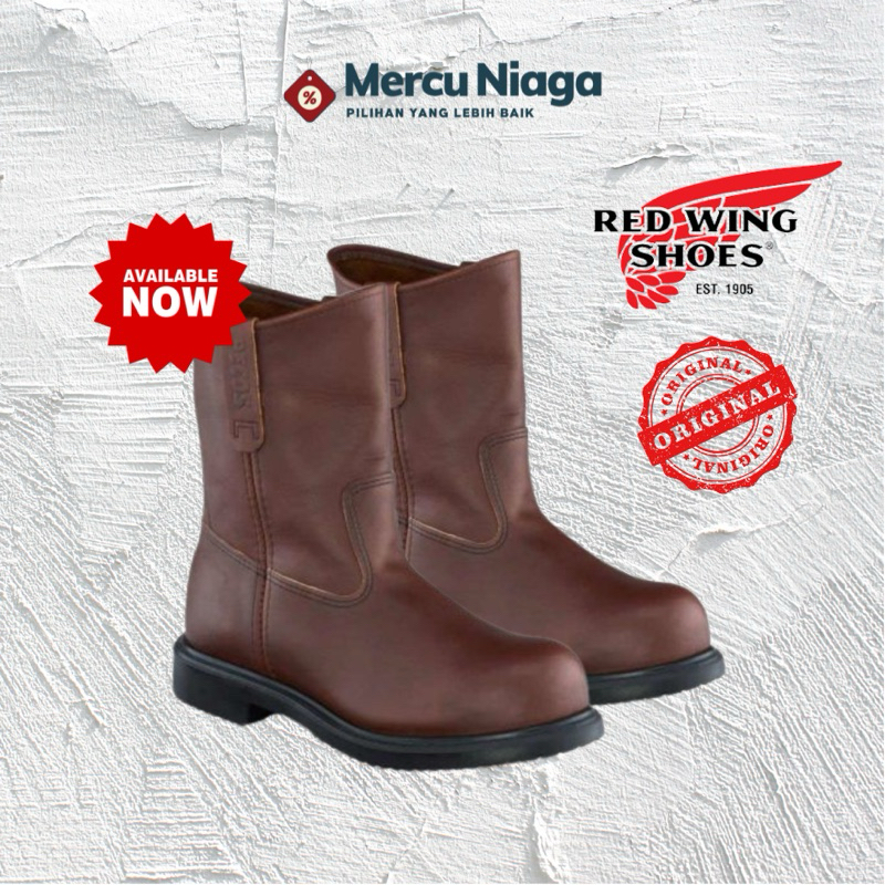 RED WING PECOS 8241 PULL-ON SAFETY BOOTS | Shopee Malaysia