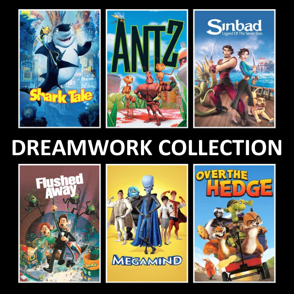 DREAMWORKS ANIMATION VOL 1 CARTOON COLLECTION | PENDRIVE KARTUN ...