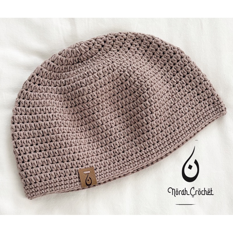 Kopiah kait sedap pakai V6 Cotton by Norah Crochet | Shopee Malaysia