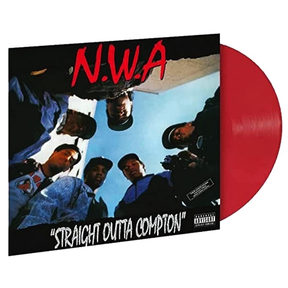 NWA ( N.W.A ) - Straight Outta Compton ( Limited Edition RED Vinyl / LP ...