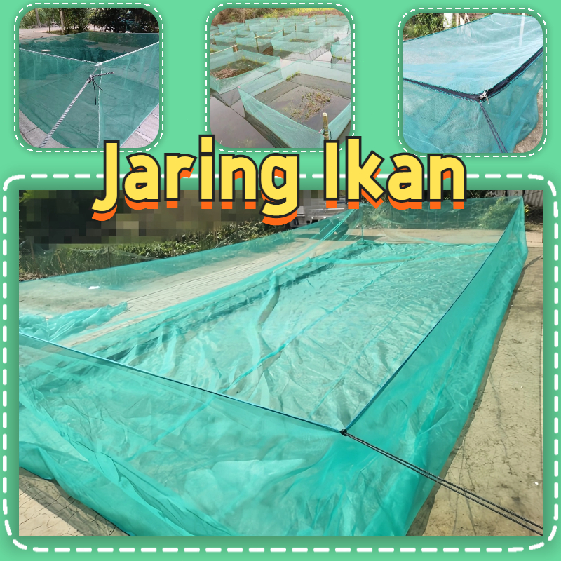 Jaring sangkar bela anak ikan hapa net jaring kolam ikan net kolam ikan ...