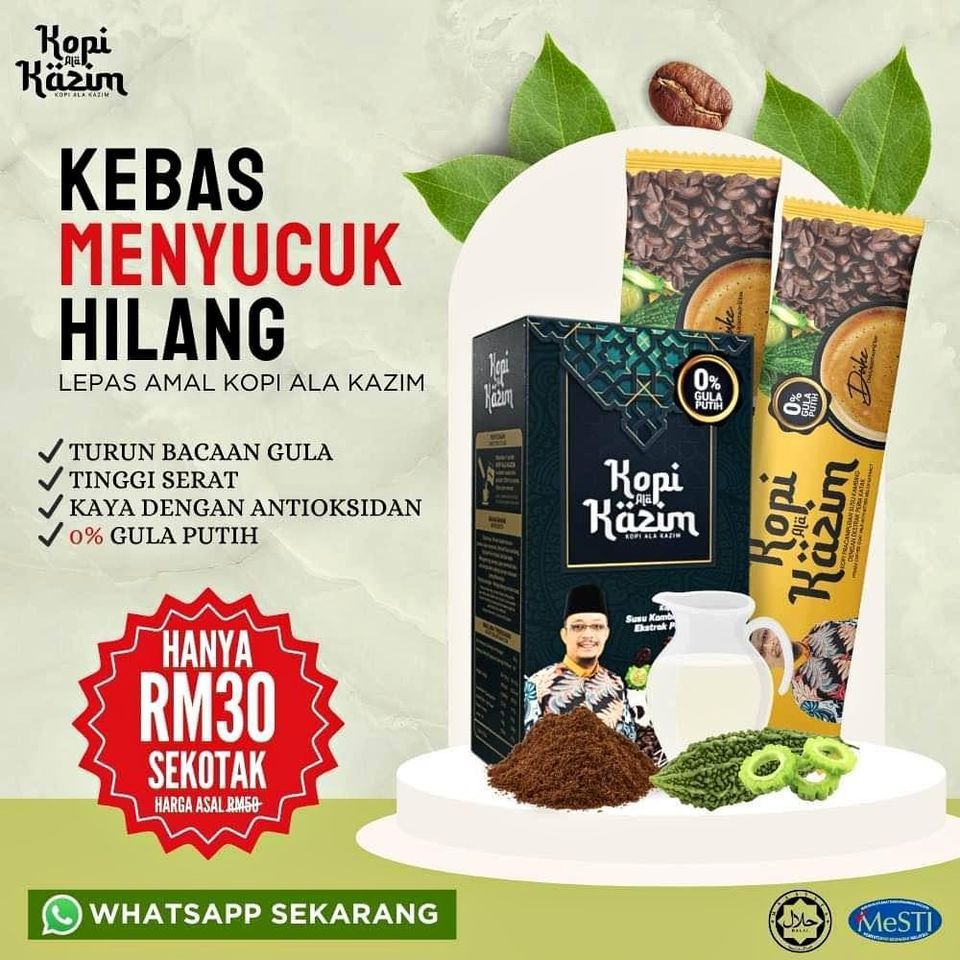 Kopi Ala Kazim 10'S x 20G Original By HQ | Shopee Malaysia