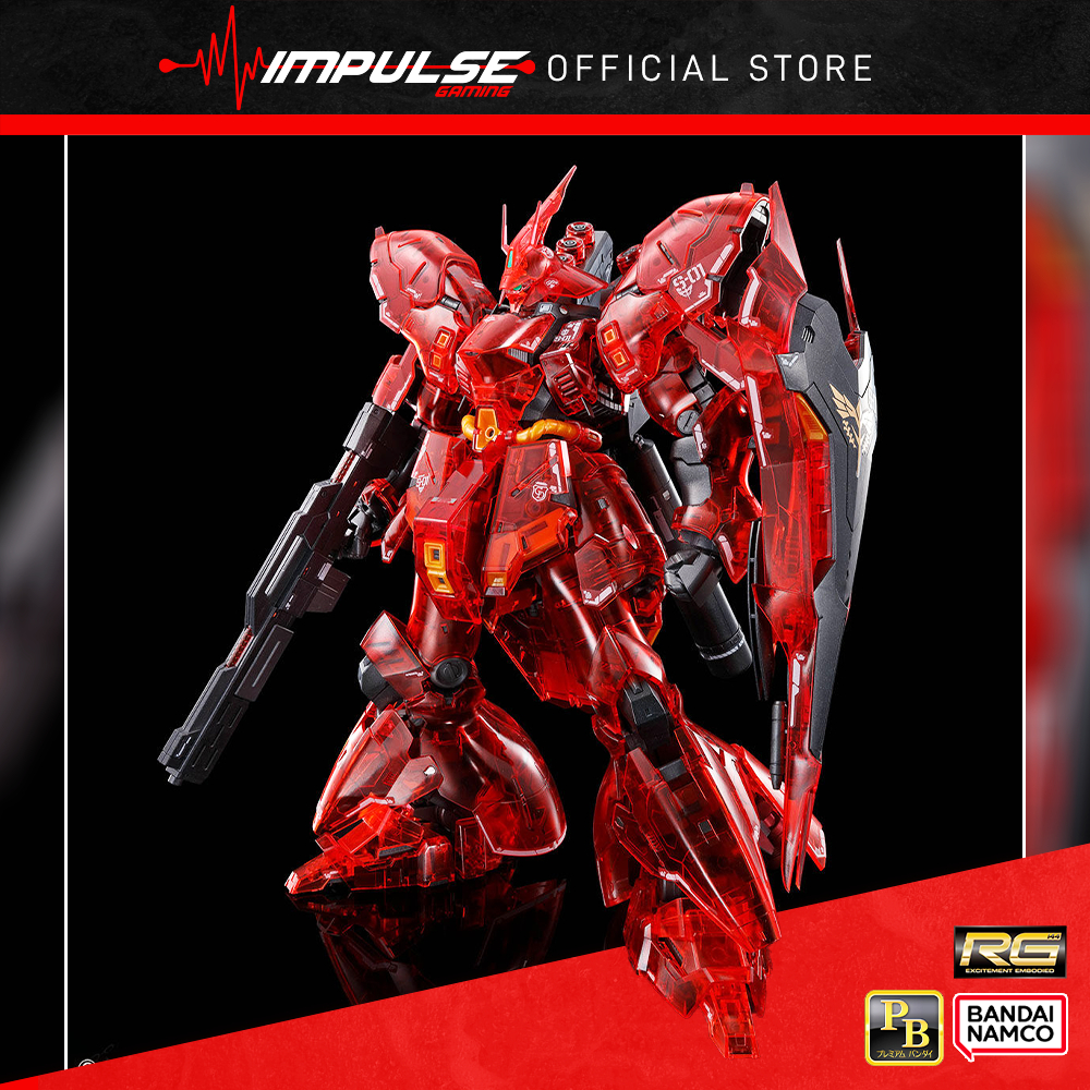 Premium Bandai RG 1/144 Sazabi [Clear Color] (5055416) | Shopee Malaysia