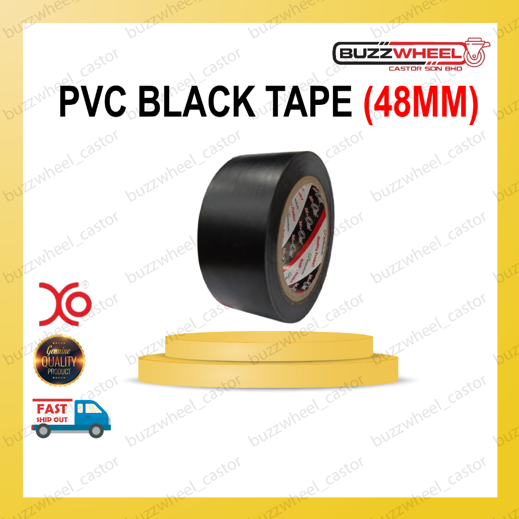 PVC BLACK TAPE (48MM) | Shopee Malaysia