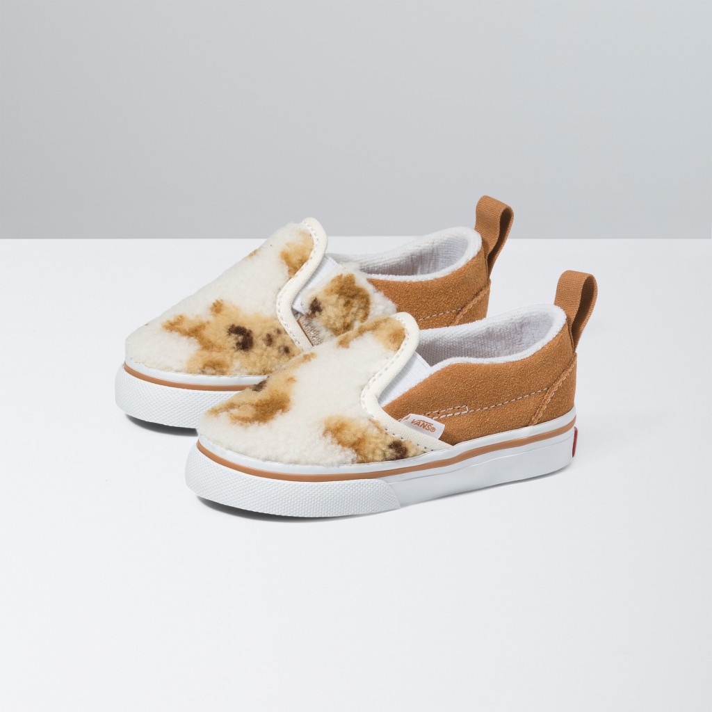 Vans Toddler Bear Hugs Slip-On V | Shopee Malaysia