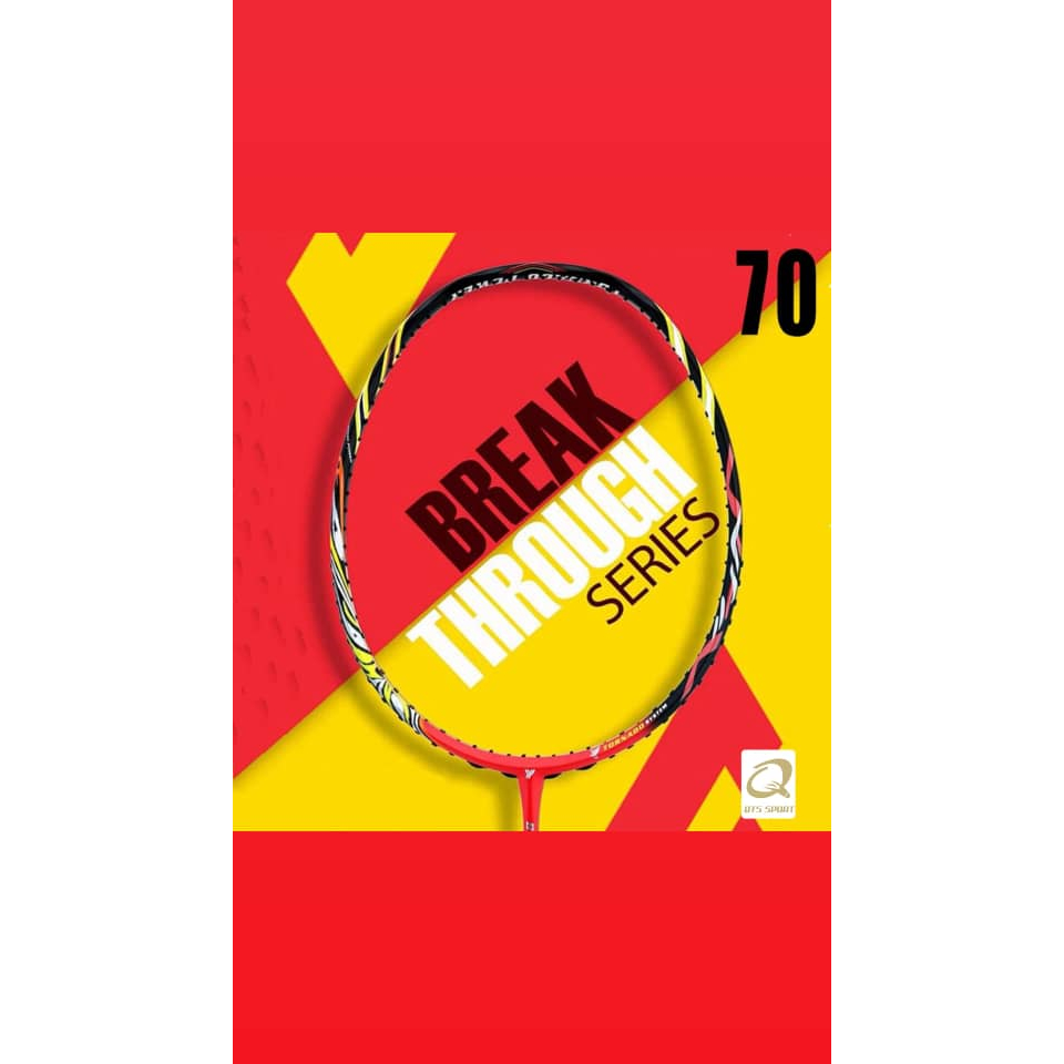 Advance 40T Graphite Yang Yang Breakthrough 70 Tornado System Badminton ...