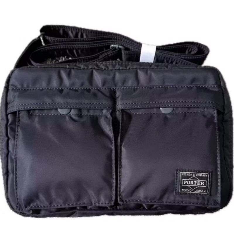 PORTER TOKYO JAPAN Sling Chest Waist Shoulder Porch Pouch Travel ...