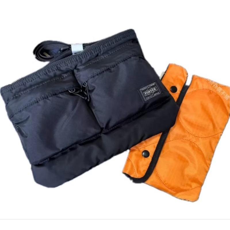 PORTER TOKYO JAPAN Sling Chest Waist Shoulder Porch Pouch Travel ...