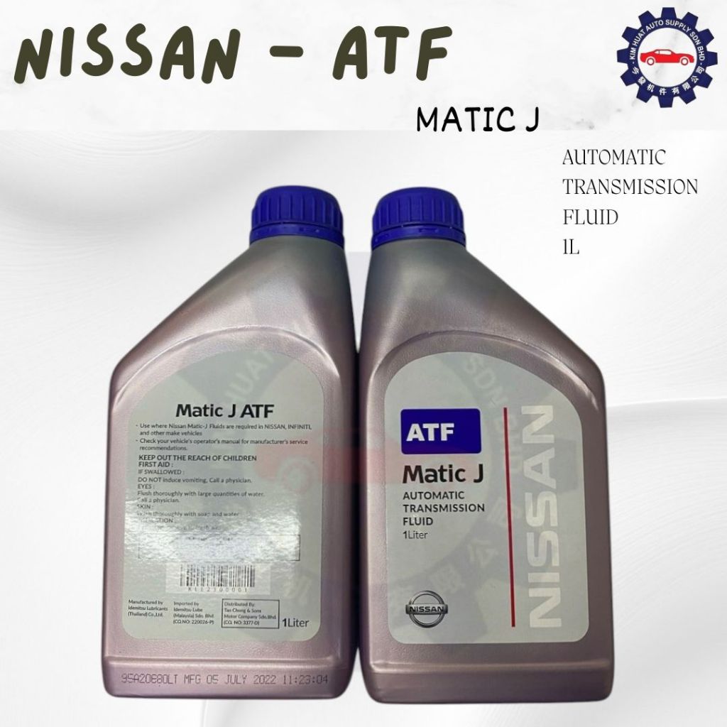 Nissan ATF Matic-J 1L Auto Transmission Fluid | Shopee Malaysia