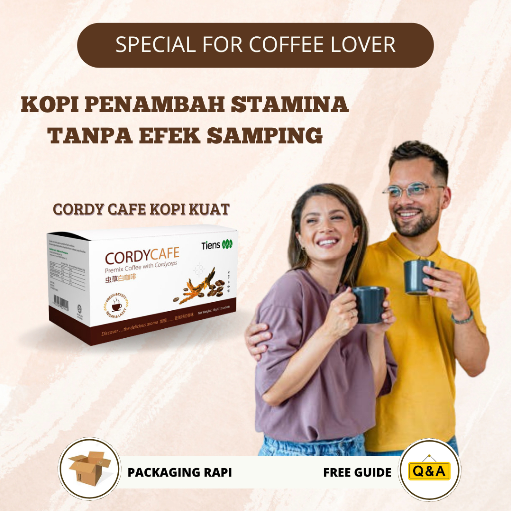 CORDY CAFE TIANSHI KOPI TAMBAH IMUNITY - Cordy Cafe Kopi Kuat Tahan ...