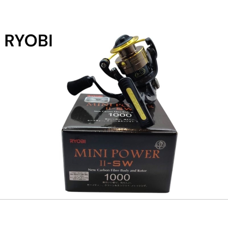 RYOBI MINI POWER II-SW SPINNING FISHING REEL | Shopee Malaysia