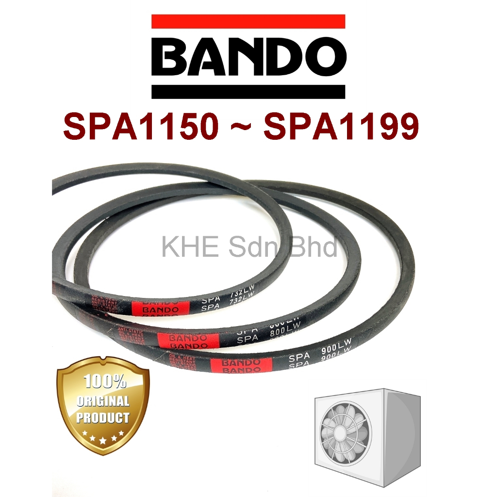 Bando Japan SPA 1150 1157 1160 1170 1180 1190 LW Belt AHU Aircon ...