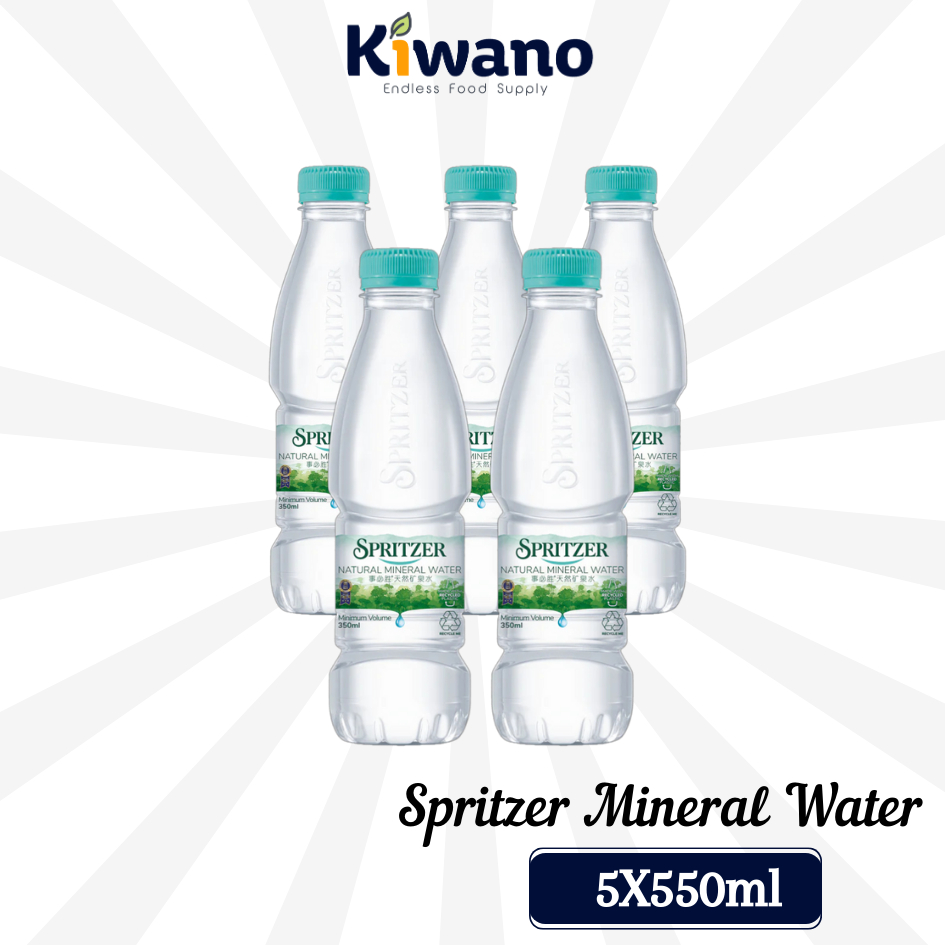 Spritzer Mineral Water 📢📢 (5 X 550ml) | Shopee Malaysia