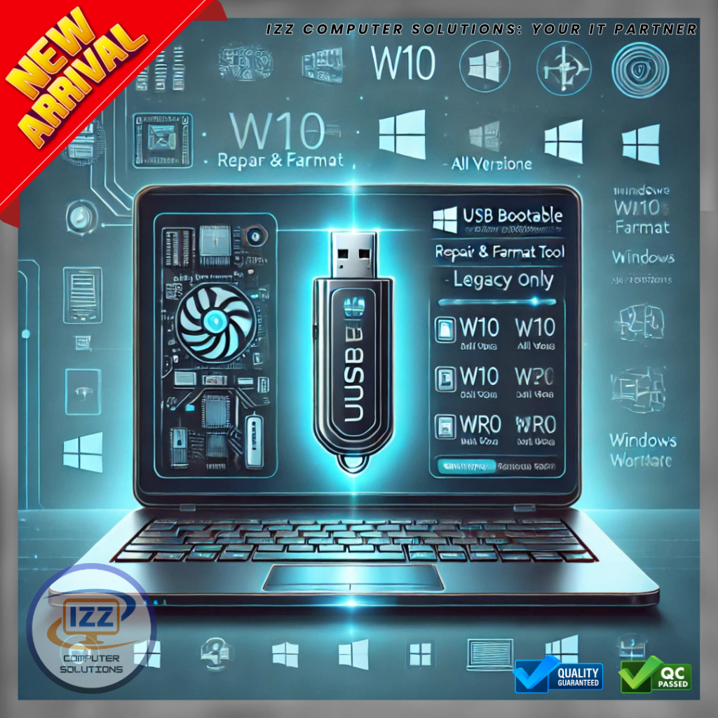 USB Pendrive Bootable: W10 All Editions for System Recovery & Setup - 32 & 64 bit [MBR - UEFI ...