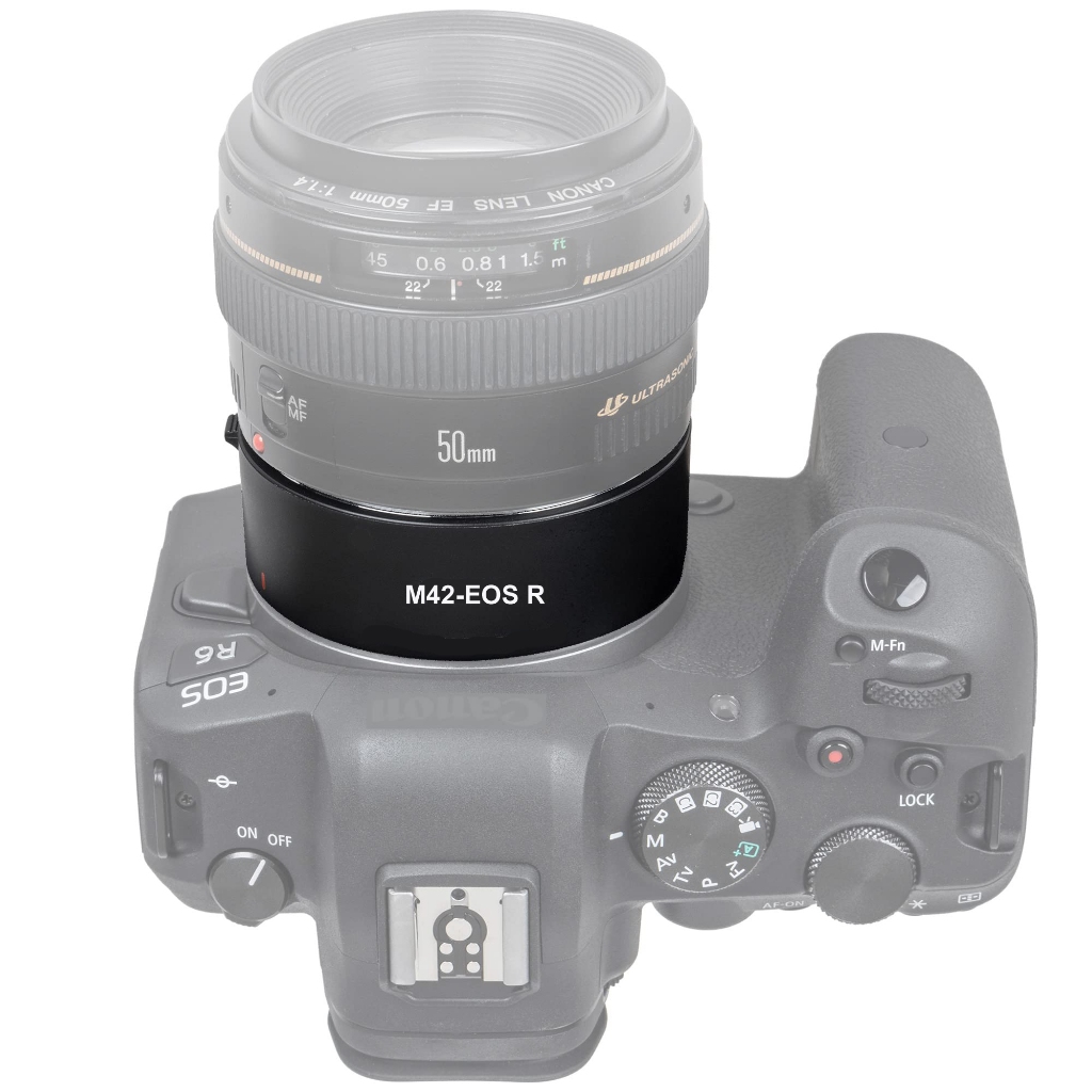 Lens mount Adapter M42-EOS R EOS R M42 screw mount lenses to Canon EOS ...