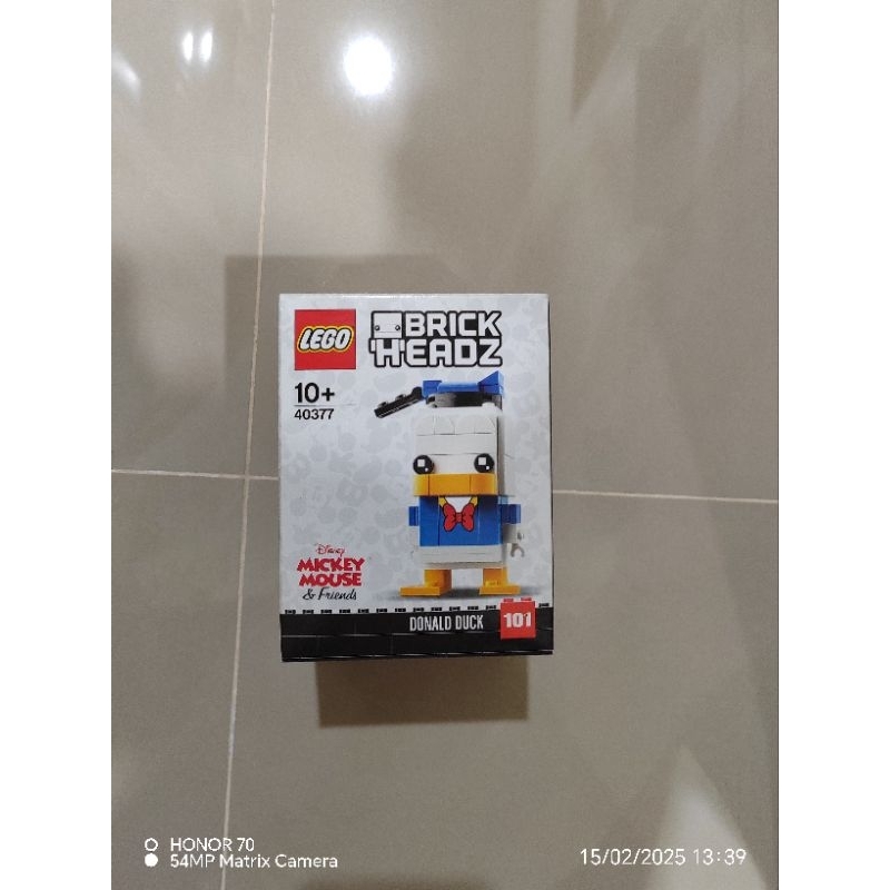 LEGO 40377 Donald Duck Brick Headz | Shopee Malaysia