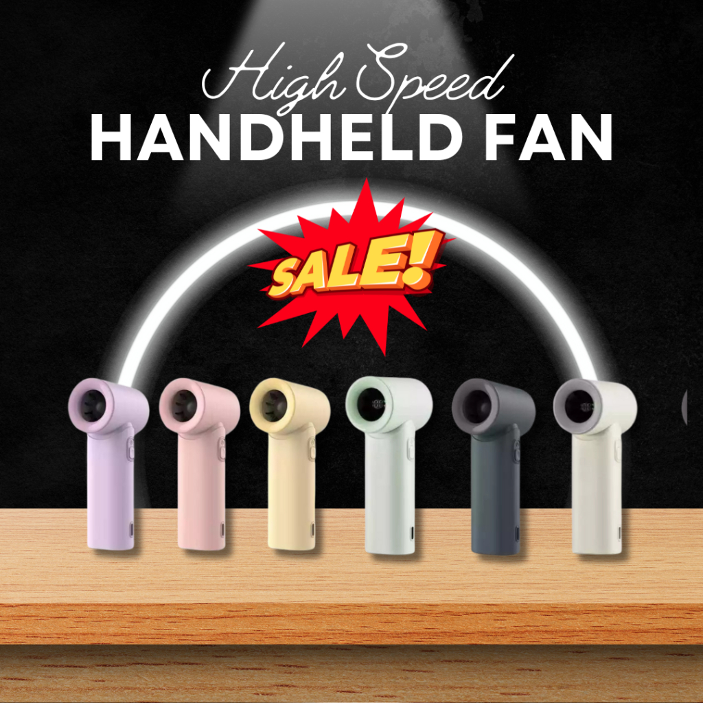 LEMOISTAR Mini Handheld Fan USB Rechargeable | Portable Quiet Pocket ...