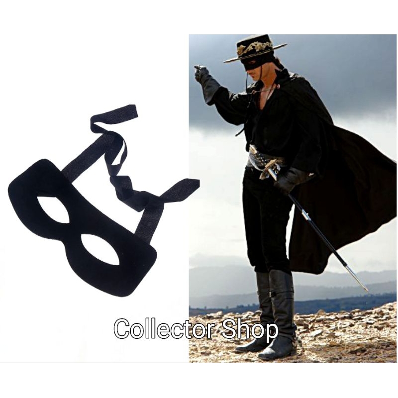 Cosplay Zorro Mask Halloween Party Masquerade Eye fold masks | Shopee Malaysia
