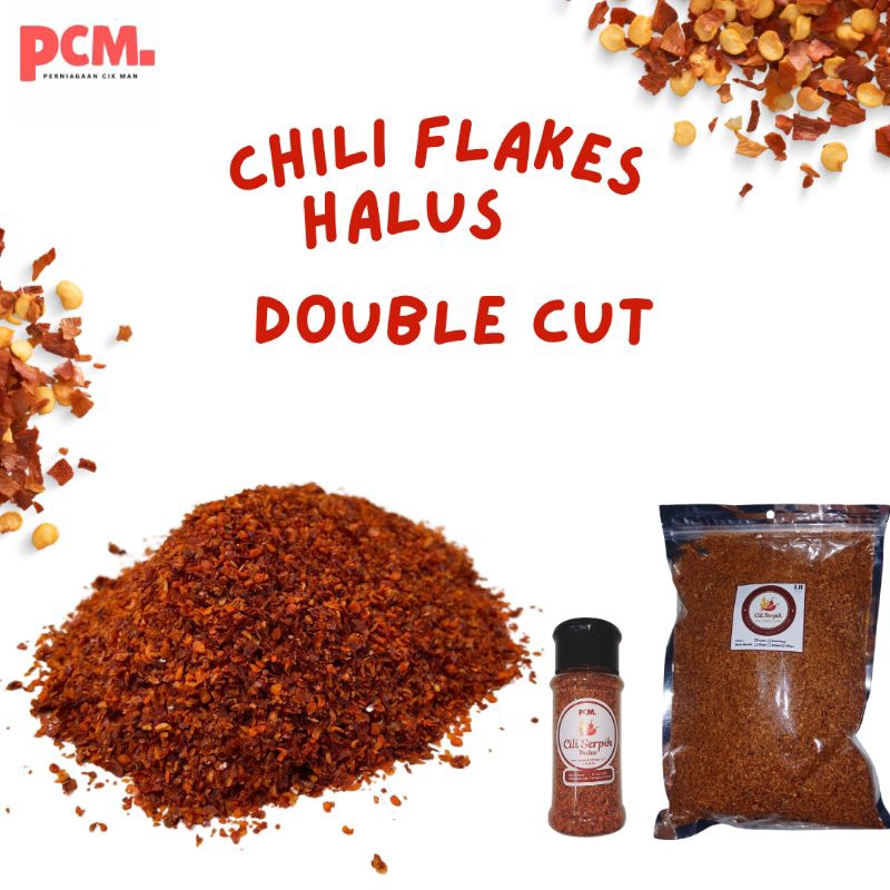 Chili Flakes Cik Man Premium Halus / Chili Flakes Cik Man Premium ...