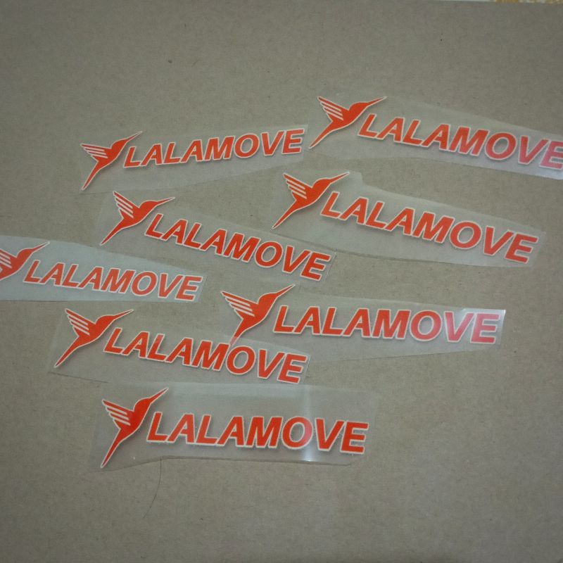 (PATCH/LOGO) LALAMOVE- MATERIAL STICKER BAJU Ukuran | Shopee Malaysia