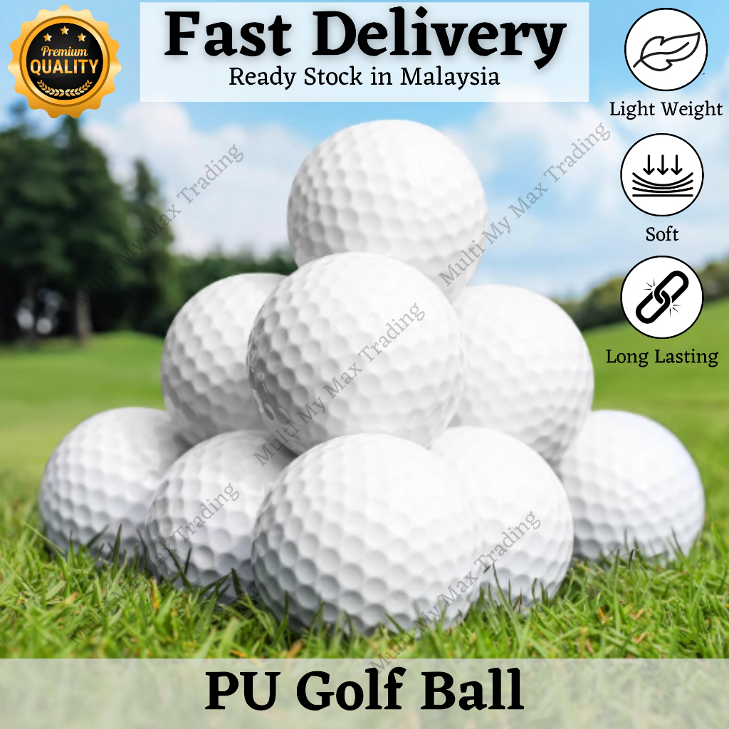 PU Golf Ball Soft Elastic Ball Indoor Training Driving Range Golf ...