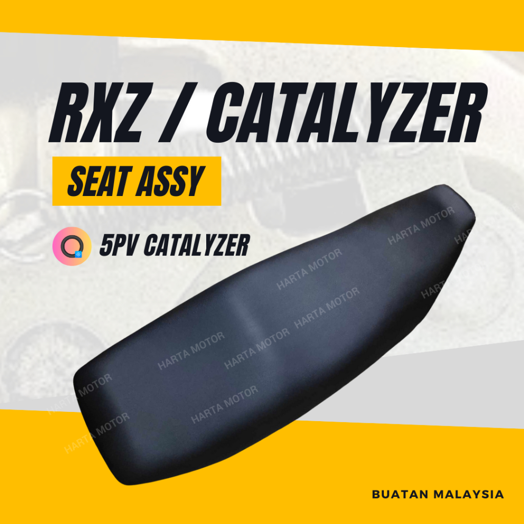 YAMAHA RXZ LAMA / 5PV RXZ CATALYZER SEAT ASSY CUSHION TEMPAT DUDUK ...