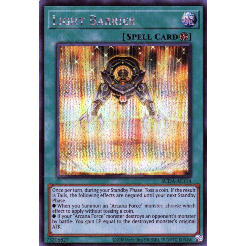 yugioh SUDA-AE114 Light Barrier (sr/scr) | Shopee Malaysia