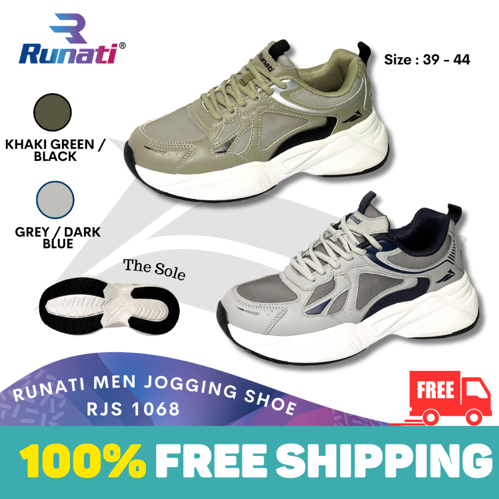 【New Arrival】Runati Men Jogging Shoes Outdoor Sports Comfortable and ...