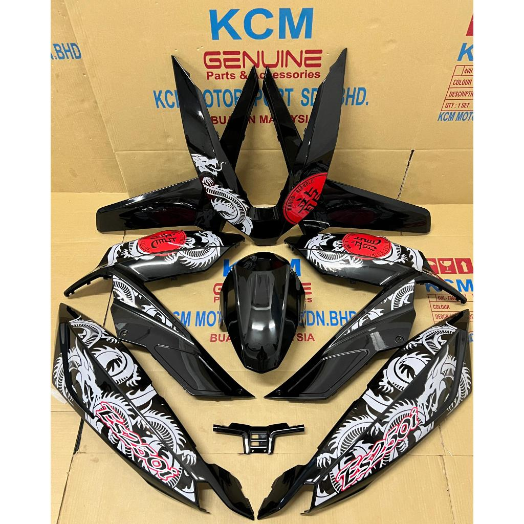 🔥ORIGINAL COVERSET WMOTO ES250i CUSTOM NAGA/CHOI/ DRAGON/BATMAN ...