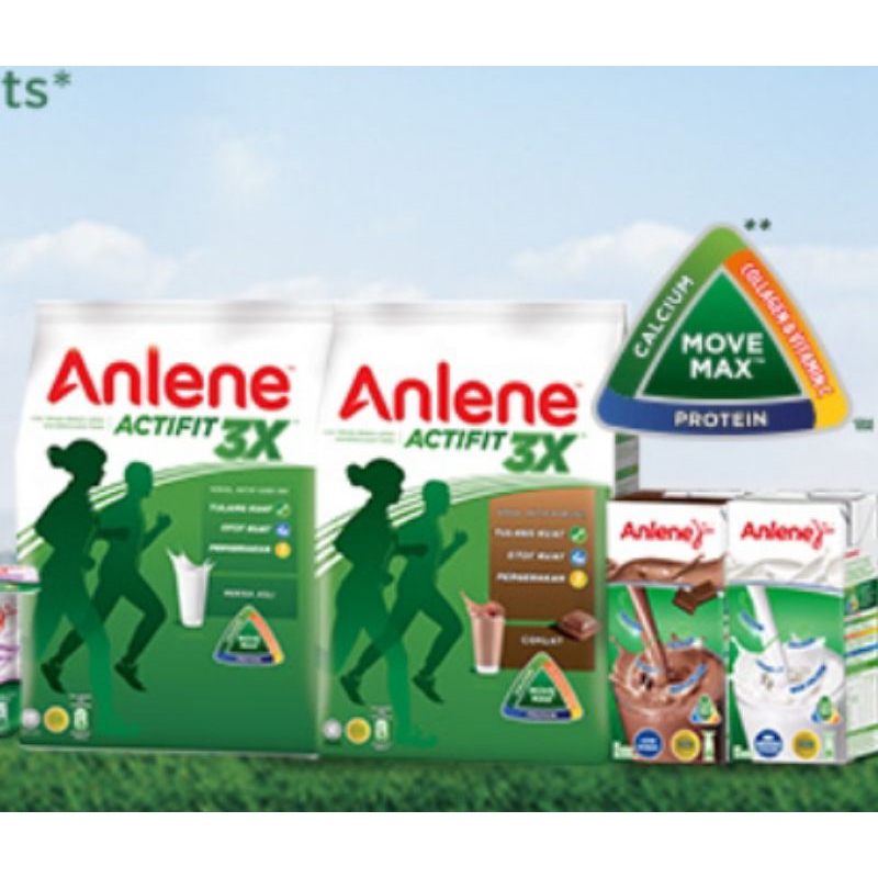 Anlene Actifit 3X 高钙奶粉 | Shopee Malaysia