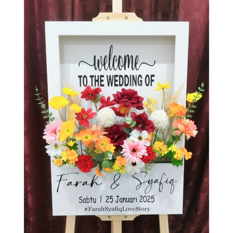 Add On Caj Urgent Order Cheque Hantaran/Plat Mas Kahwin/Sticker Welcome ...
