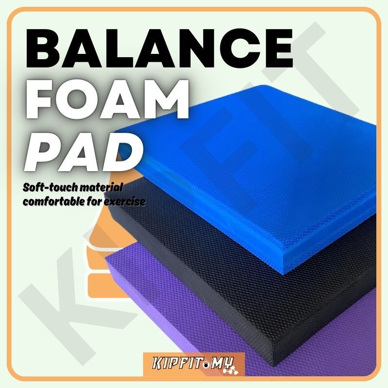 Fitness Balance Foam Pad – Thick, Non-Slip Mat for Core, Stability ...