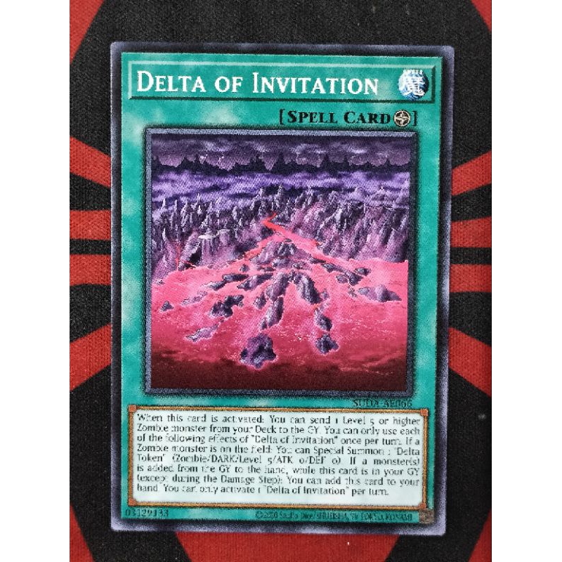 YUGIOH KONAMI SUDA-AE066 Delta of Invitation (Common) | Shopee Malaysia