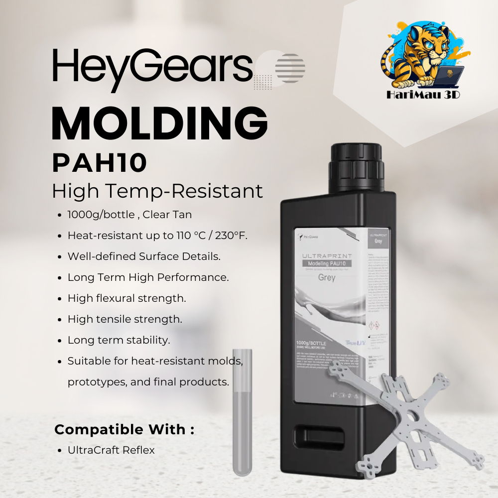 [ PAH10 ] HeyGears UltraPrint MOLDING High-Temperature Resistance Resin ...