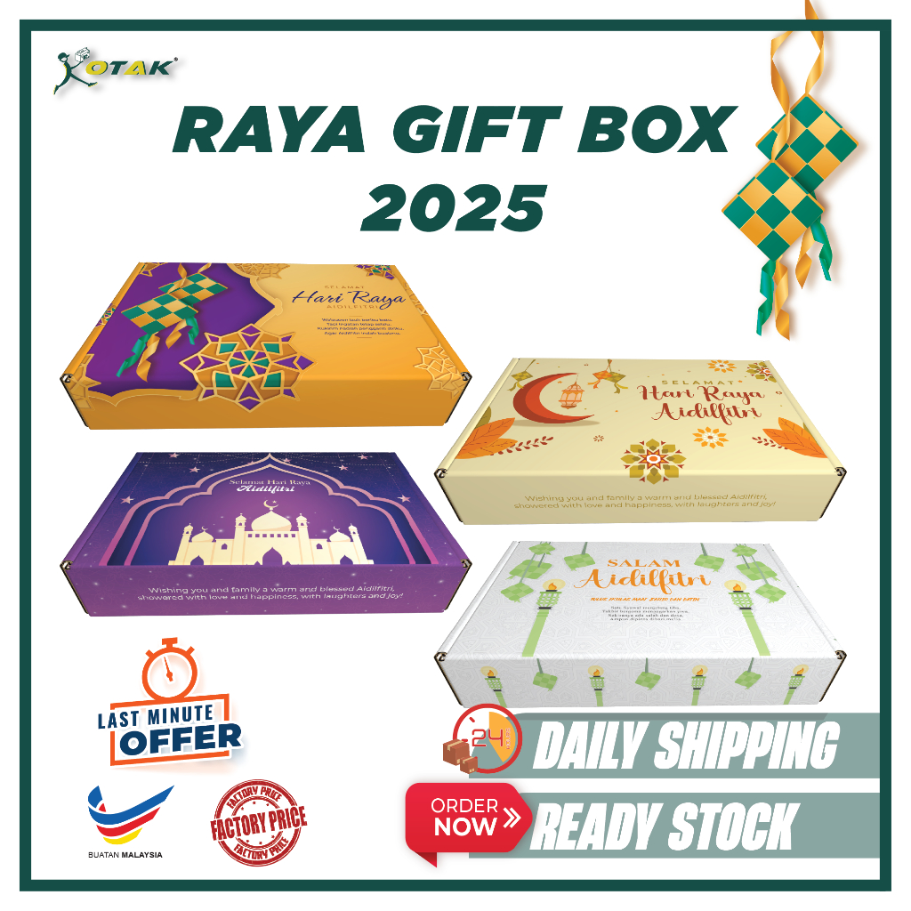 10PCS RAYA Box 2025 Goodies Box | Shopee Malaysia