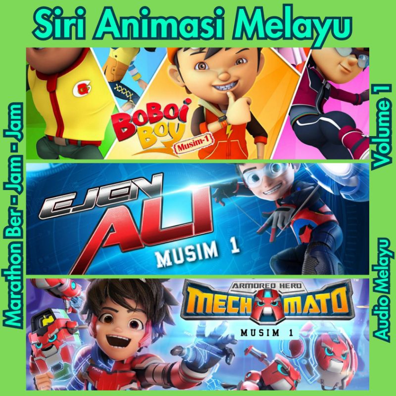 Pendrive Kartun Bahasa Melayu kanak kanak / Marathon Movie / Kids Malay ...