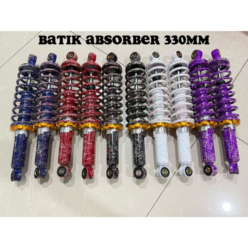 GAS ABSORBER 33OMM BATIK EX5 RXZ GBO C70 WAVE100 KRISS CT100 WAVE125 ...