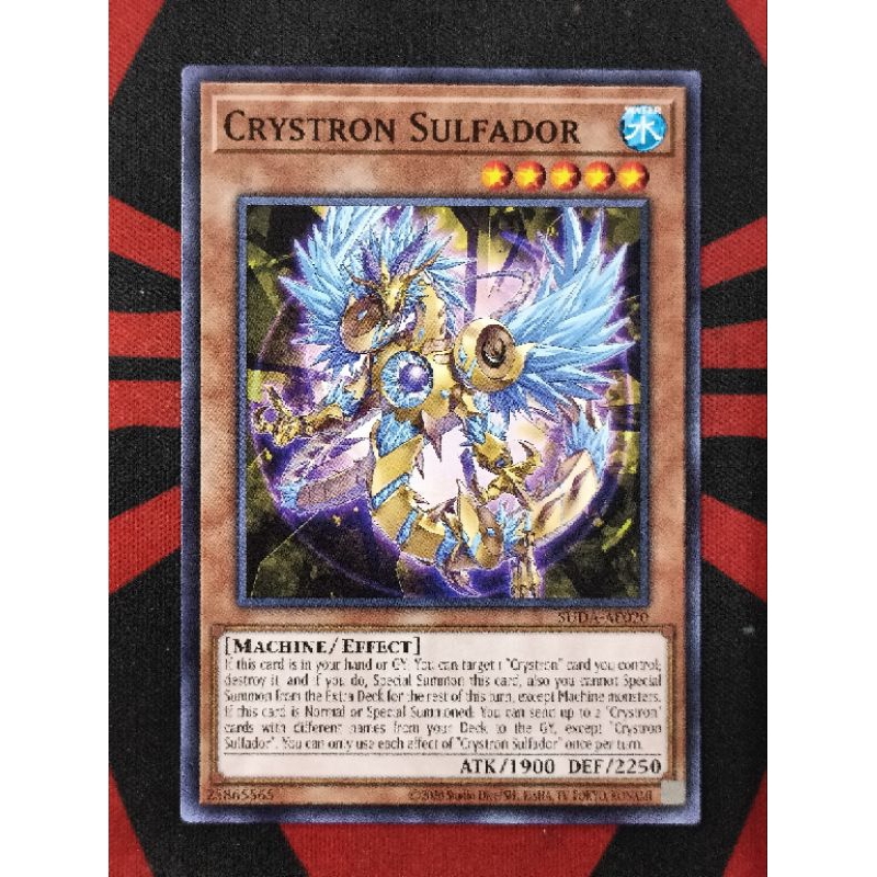YUGIOH KONAMI SUDA-AE020 Crystron Sulfador (Common) | Shopee Malaysia