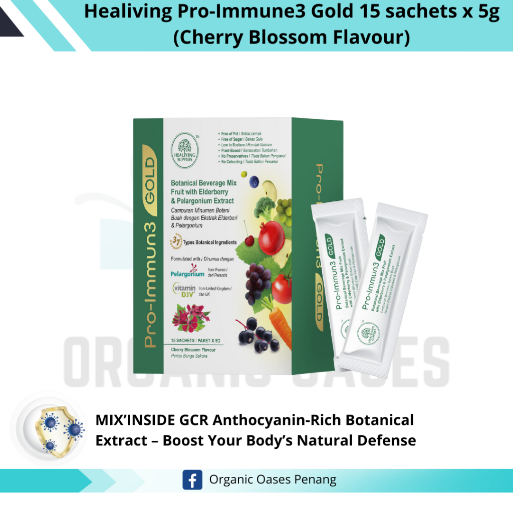Healiving Supplies Pro-Immune3 Gold 15 sachets x 5g | Boost Immune ...