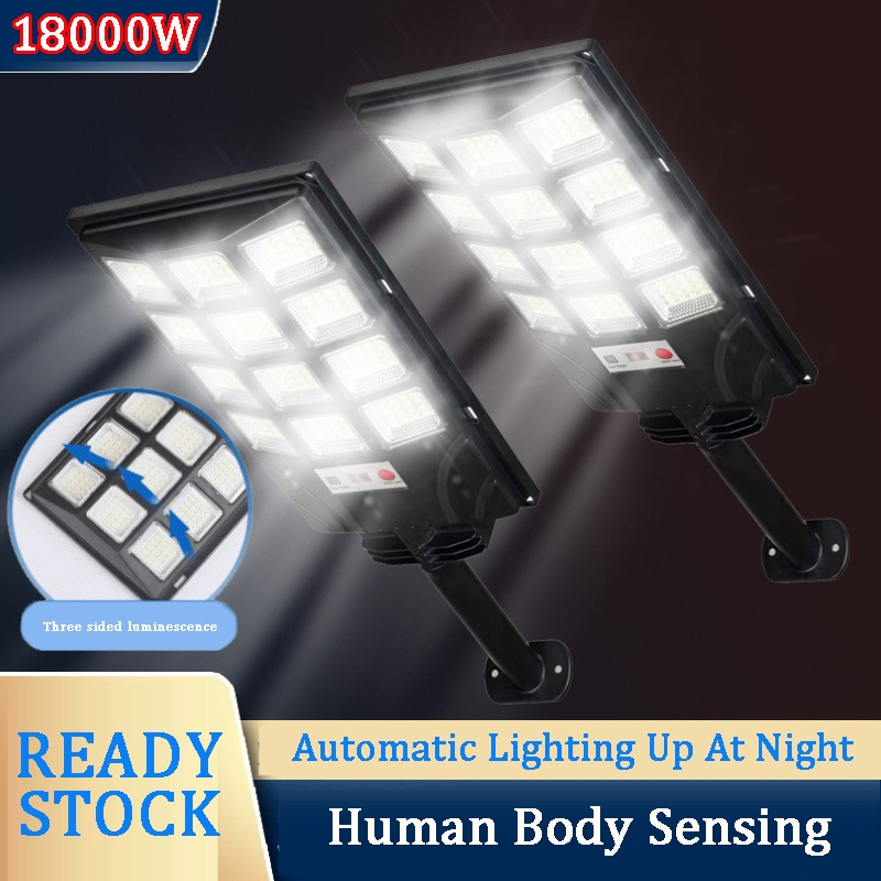 [Malaysia Stock] Lampu Solar outdoor lighting IP67 waterproof Auto On ...