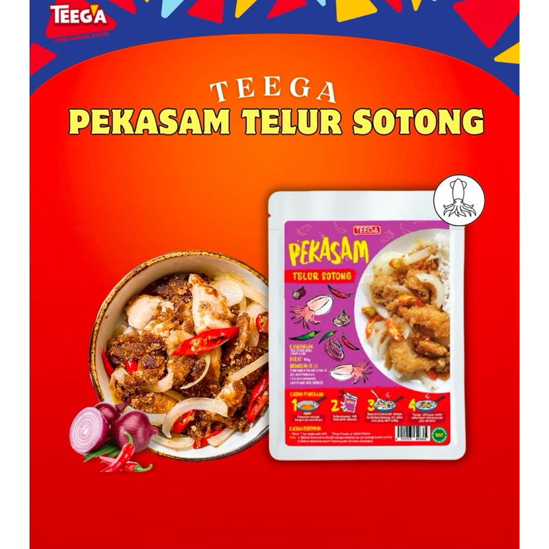 PEKASAM TELUR SOTONG TEEGA- Resepi Tradisional, Dijamin Sedap! | Shopee ...