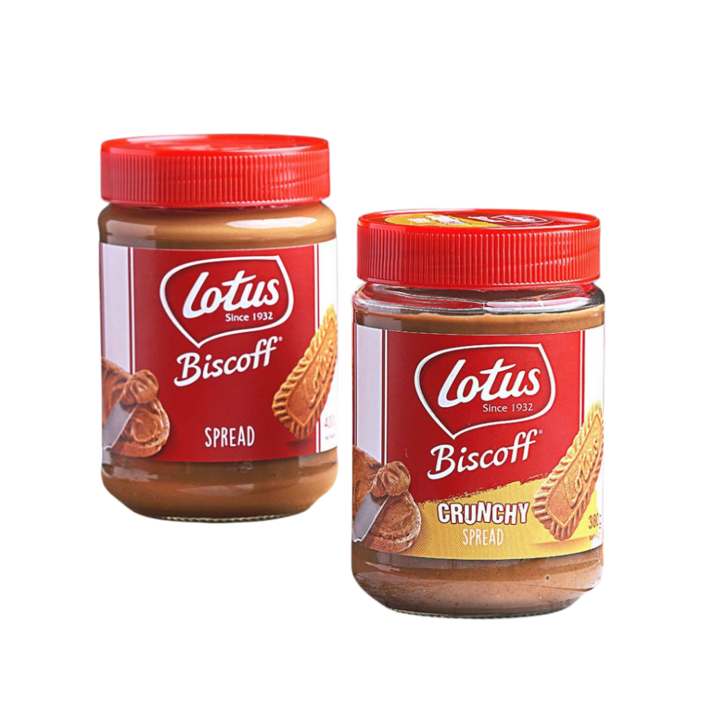 Lotus Biscoff Spread smooth (400g) & Lotus Crunchy (380g) | Shopee Malaysia