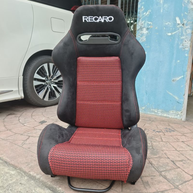 Red Recaro sport seat with universal ralling blue Tomcat | Shopee Malaysia