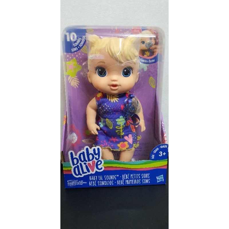 Original Baby Alive - Baby Lil Sound E3690LX01 - Pre-order | Shopee ...
