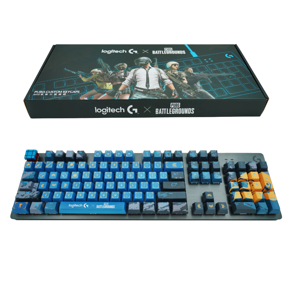 LOGITECH G G512 X PUBG BATTLEGROUNDS CUSTOMIZED KEYCAPS SET | Shopee ...