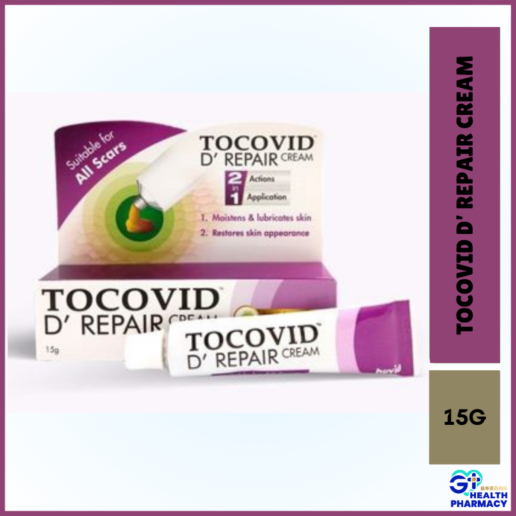 Hovid Tocovid D'Repair Cream 15g | Shopee Malaysia